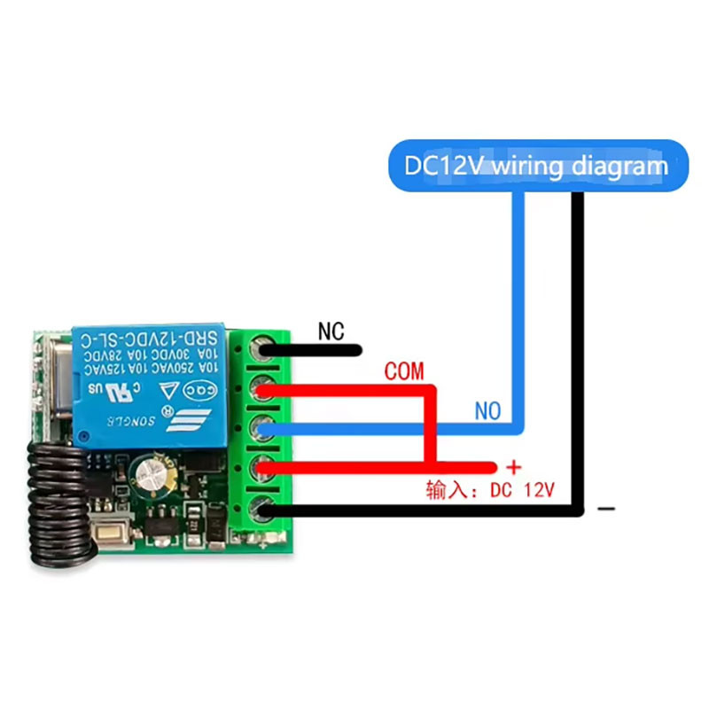 Multi-mode relay for 433 MHz wireless alarm